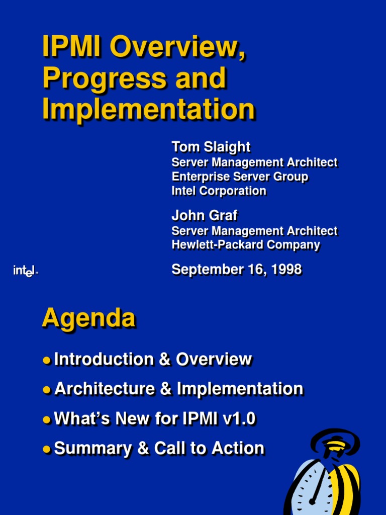 An Overview of IPMI | PDF | Computer Networking | Electrical Engineering