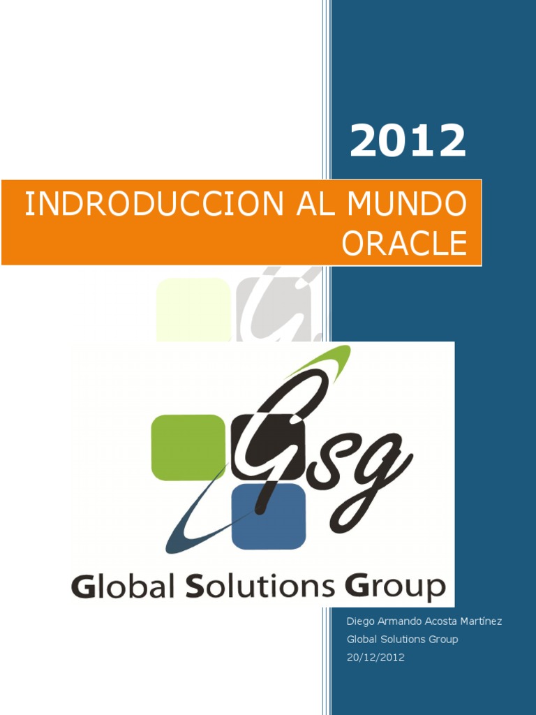 Intruduccion Al Mundo Oracle | PDF | Oracle Corporation | Planificación ...