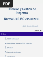Norma ISO 21500 | PDF | Gestión de proyectos | Organización ...