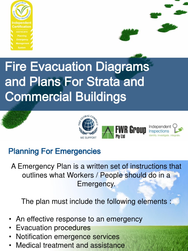 Fire Evacuation Drawing and Management Plans For Strata and Commercial ...