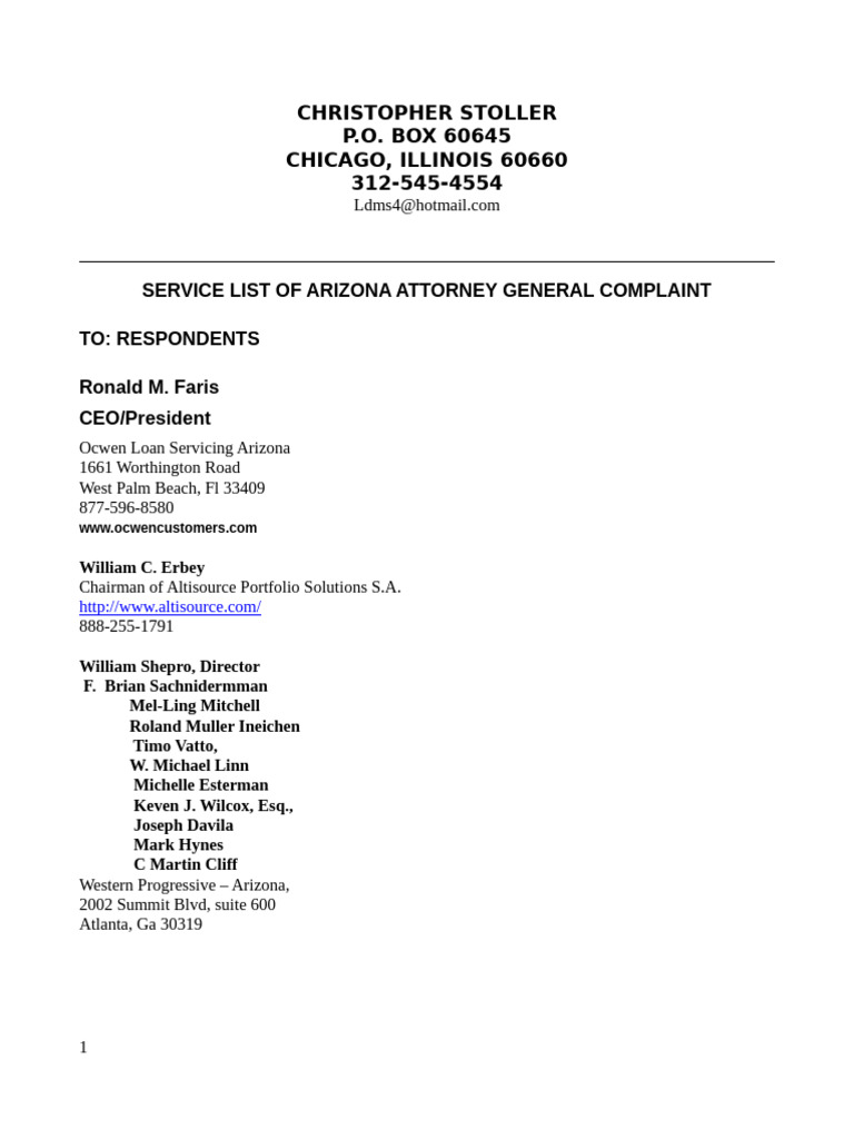 William C. Erbey Charged With Indirect Criminal Contempt | PDF ...