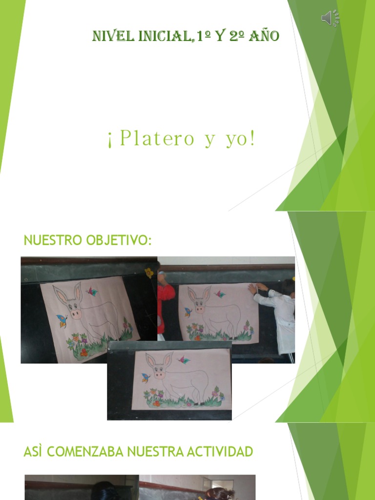Presentaciòn Platero | PDF