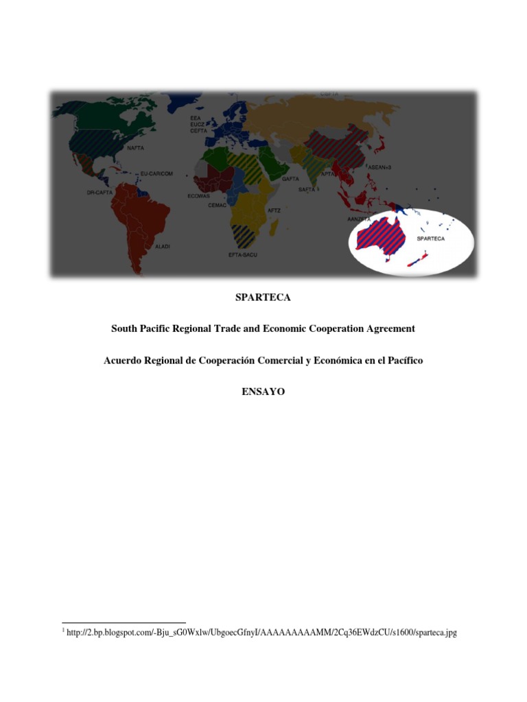 Impacto de SPARTECA en el Pacífico | PDF | Oceanía | Nueva Zelanda
