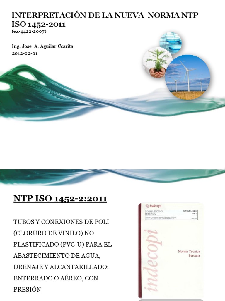 Interpretación Nueva Norma Iso 1452 | PDF | Agua | Science