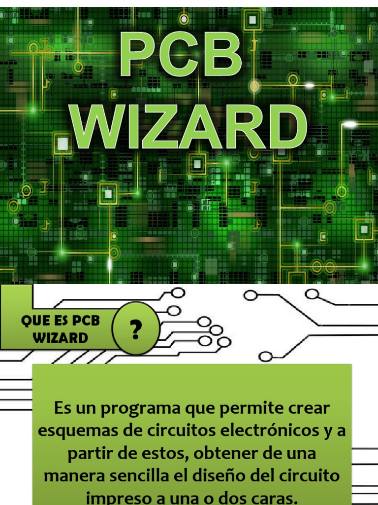 PCB Wizard | PDF | Placa de circuito impreso | Herramientas