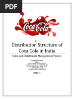 Coca Cola Distribution Channel | PDF | Coca Cola | The Coca Cola Company