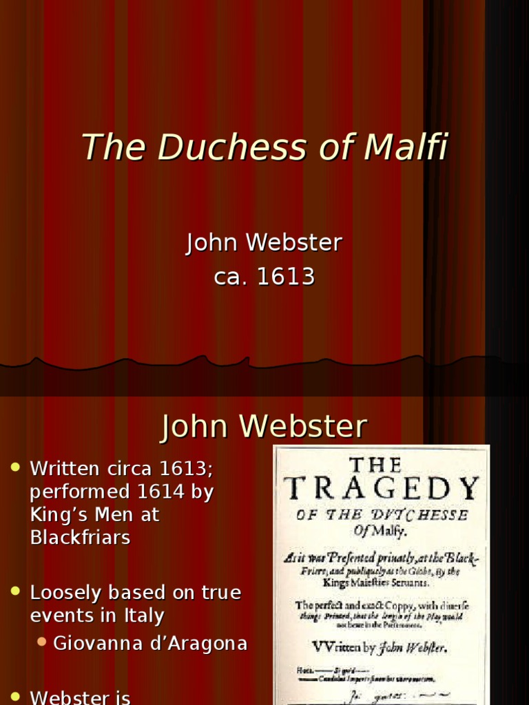 The Duchess of Malfi | PDF | James Vi And I | Marriage