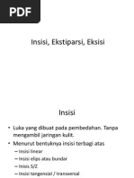 Perbedaan Insisi Dan Eksisi | PDF