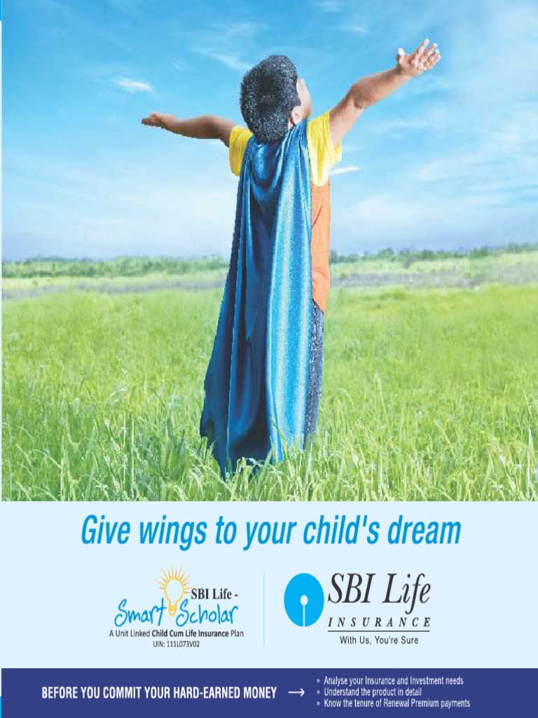 SBI LIFE INSURANCE - Smart Scholar Brochure V1 | Life Insurance | Insurance