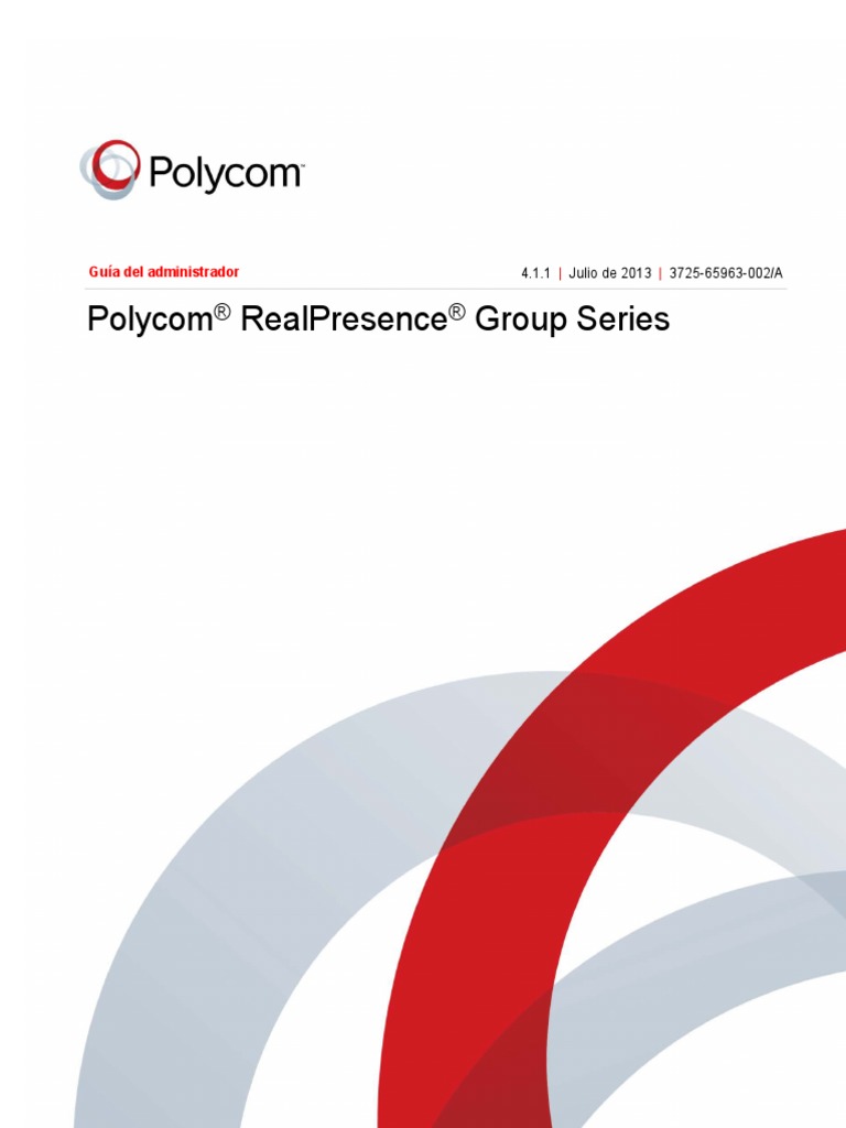 Manual Polycom RealPresence Group 300 | PDF | Control remoto | USB