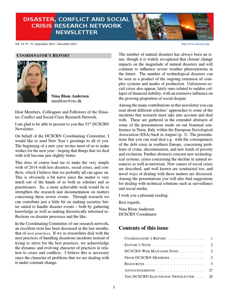Newsletter 51 | PDF | Politics | Social Science