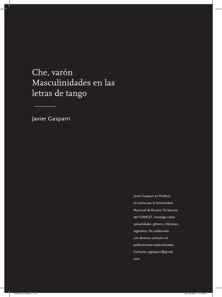 Compadrito | PDF | Musica Tango | Hombre