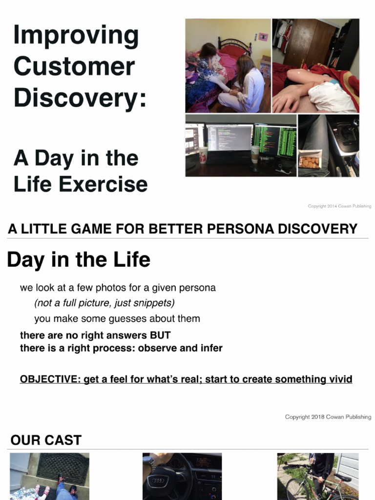 Day in The Life Workshop | PDF