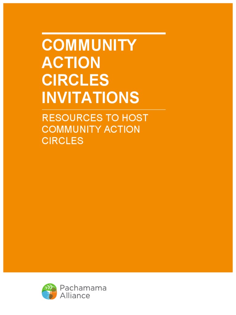 Action Circles Invitations | PDF | Sustainability