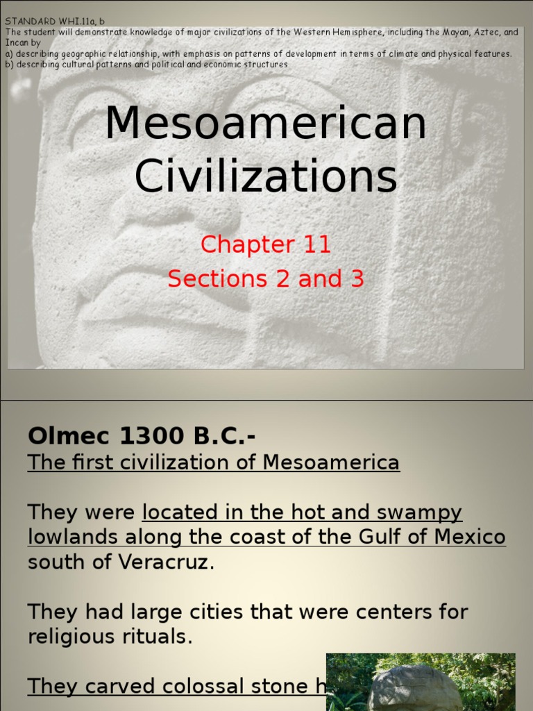 Mesoamerican Civilizations: A Comprehensive Overview of the Olmec, Maya ...