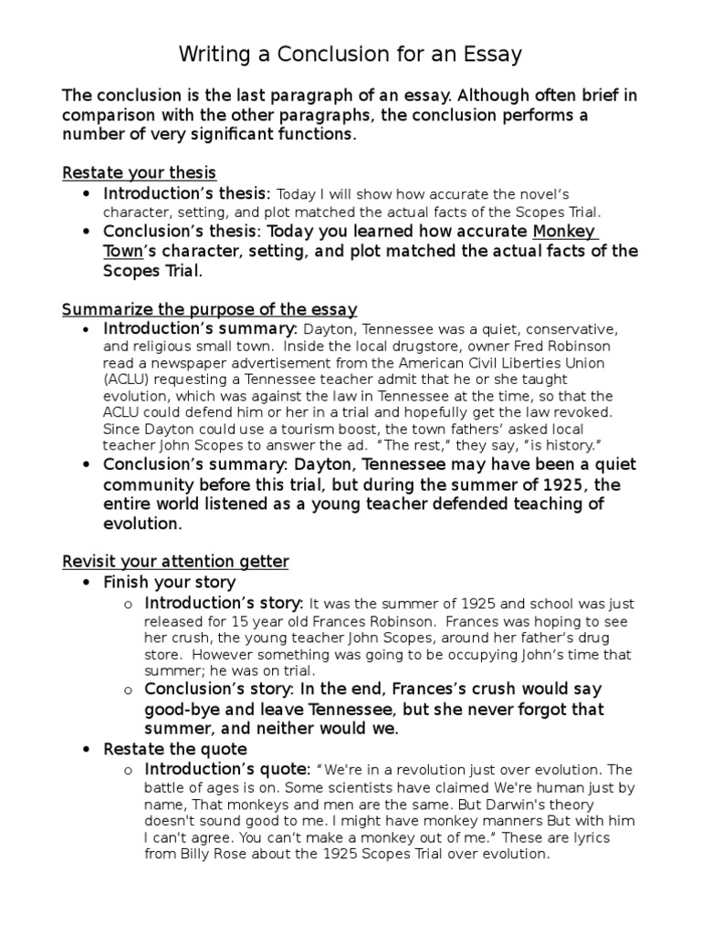 Writing A Conclusion For An Expository | PDF | Science | Epistemology