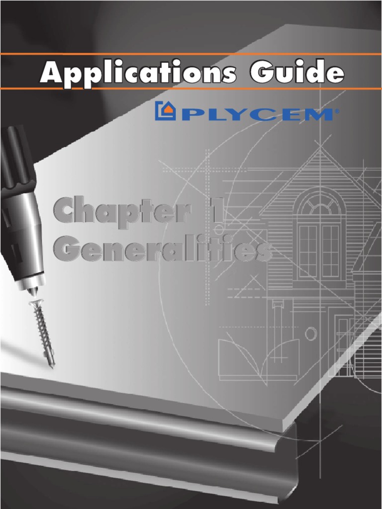 Plycem Appplications Guide | PDF | Sheet Metal | Screw