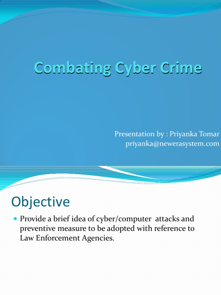 Combating Cyber Crime | PDF | Spyware | Computer Security