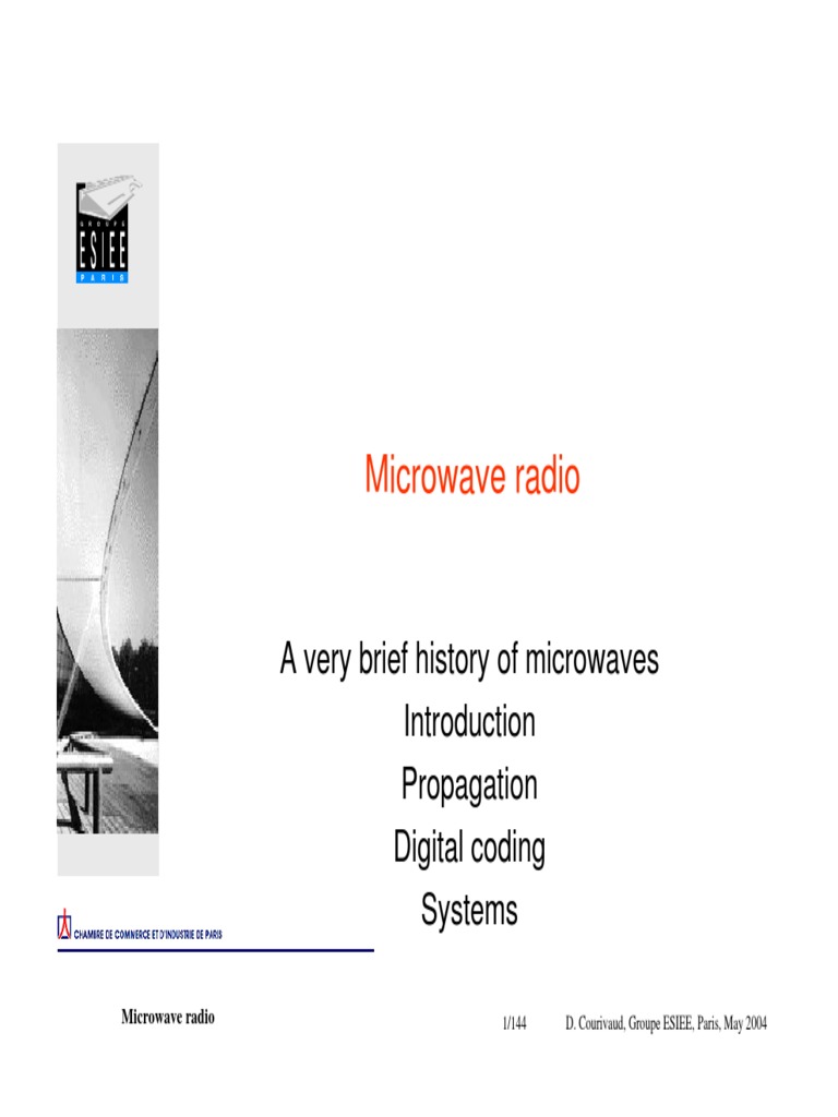 Microwave Radio | PDF | Modulation | Radio