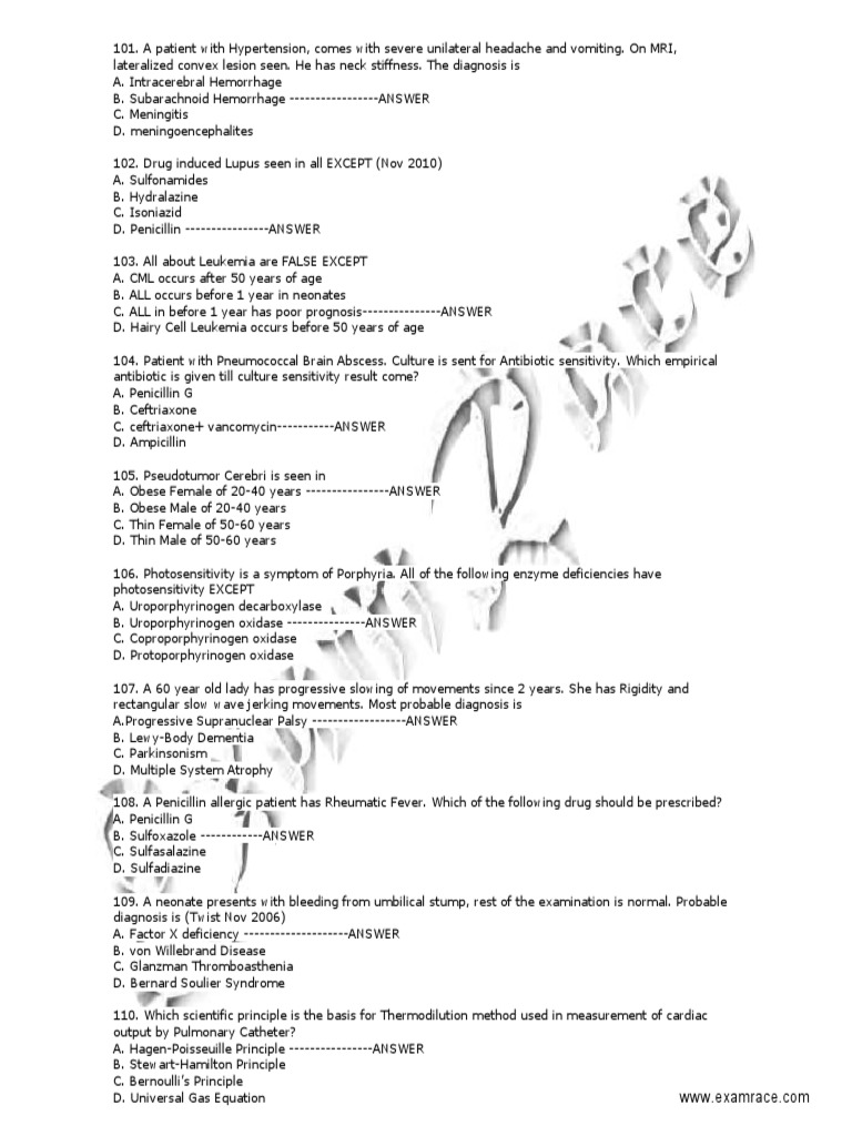 NEET PG Solved Model Paper 1 | Cervical Cancer | Medical NEET PG Solved Model Paper 1 | Cervical Cancer | Medical