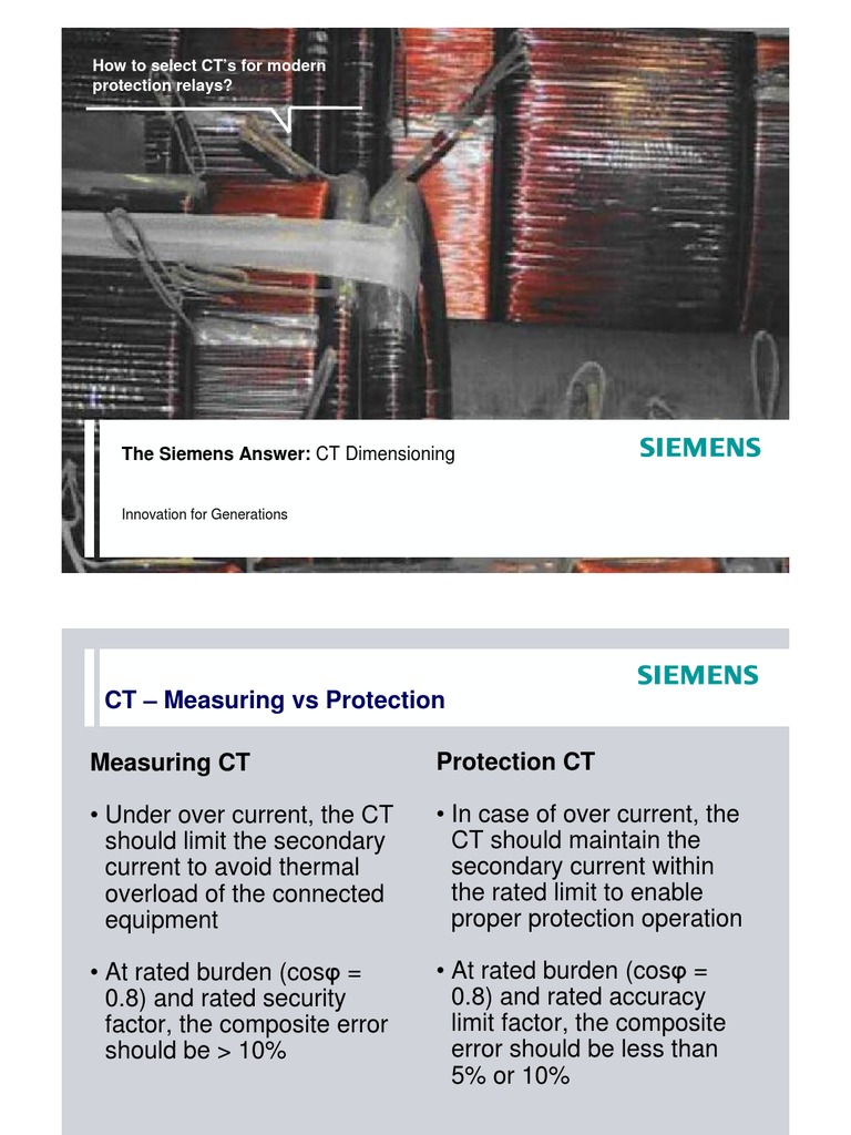 CT Dimensioning | PDF | Electronic Engineering | Electrical Equipment