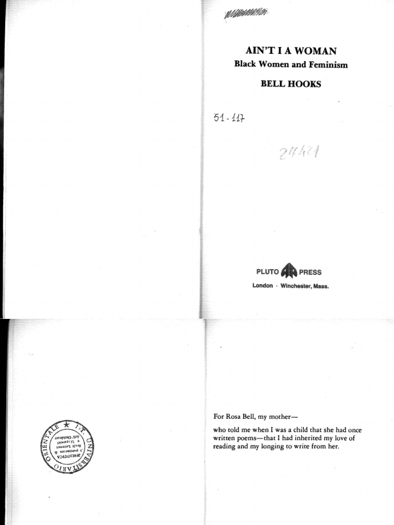 Ain't I A Woman (Bell Hooks) | PDF