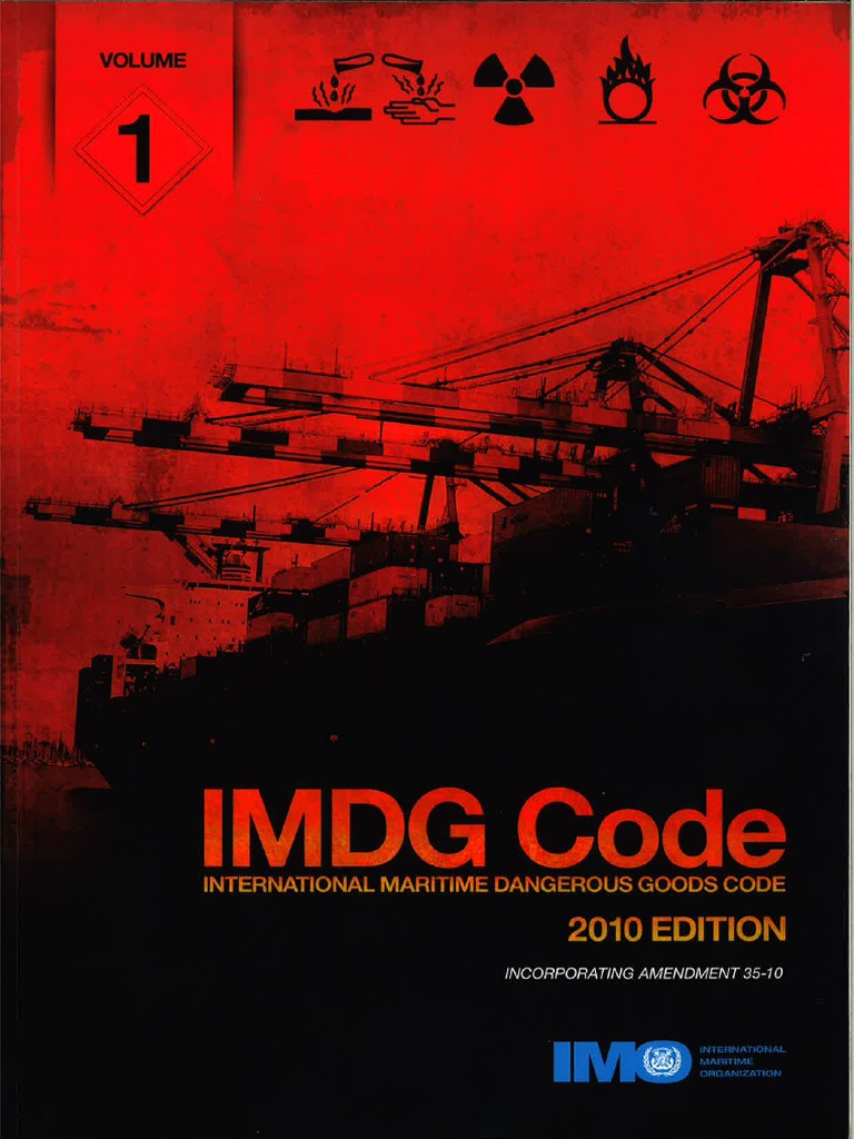 Imdg 35-10 Volume 1 | PDF