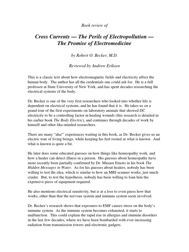 Book Review of Crosscurrents | PDF | Cancer | Immune System