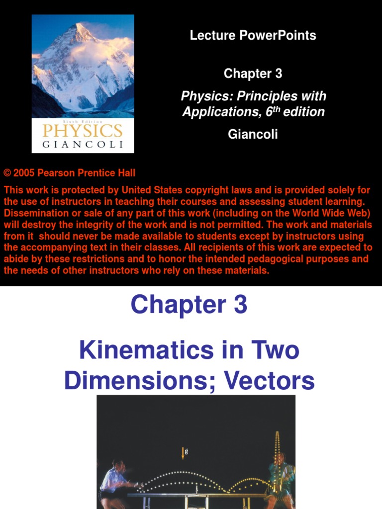 Lecture Powerpoints: Physics: Principles With Applications, 6 Edition | PDF | Euclidean Vector ...