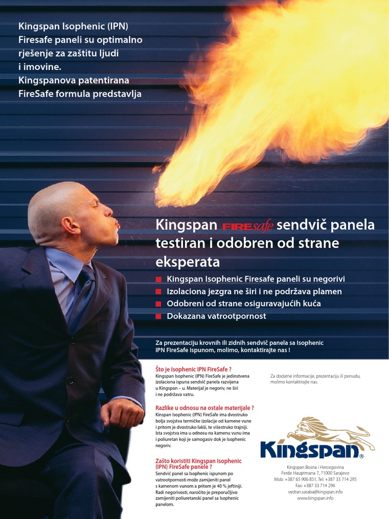 Kingspan Isophenic Firesafe Panels Overview | PDF