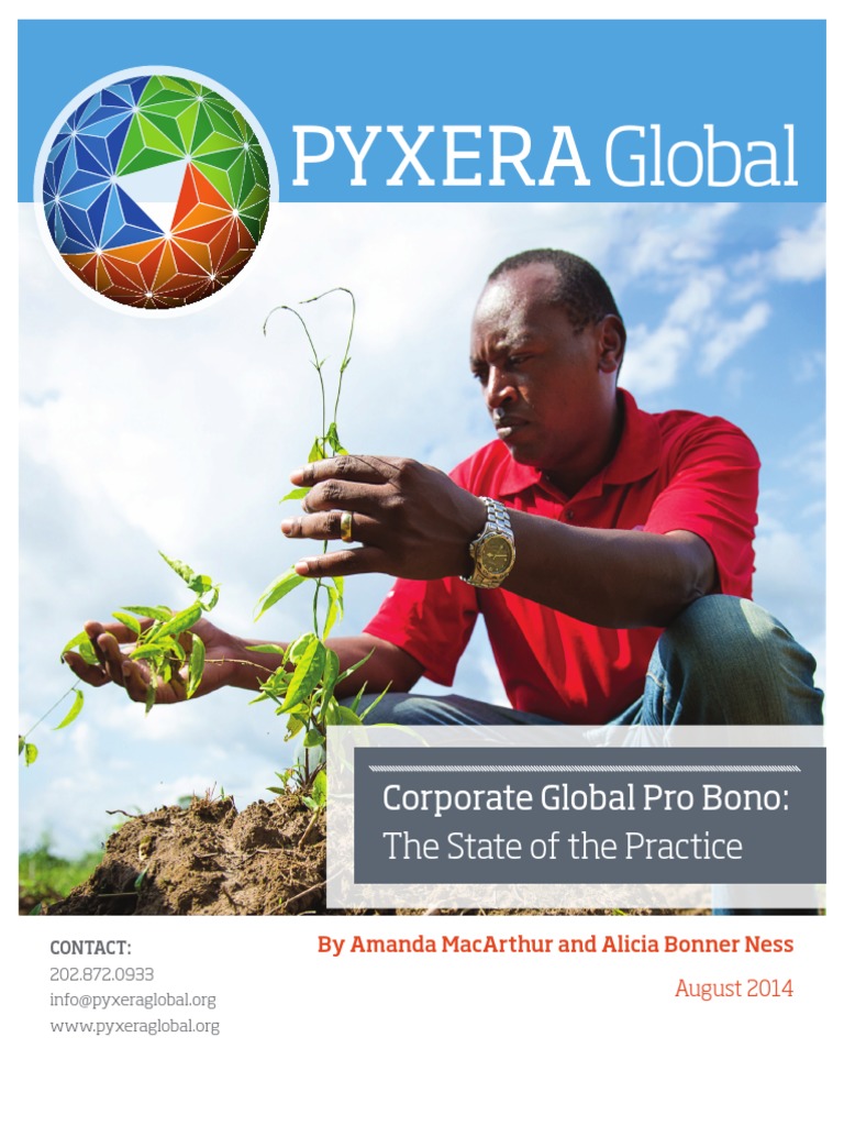 Corporate Global Pro Bono: State of The Practice | PDF | Corporate ...