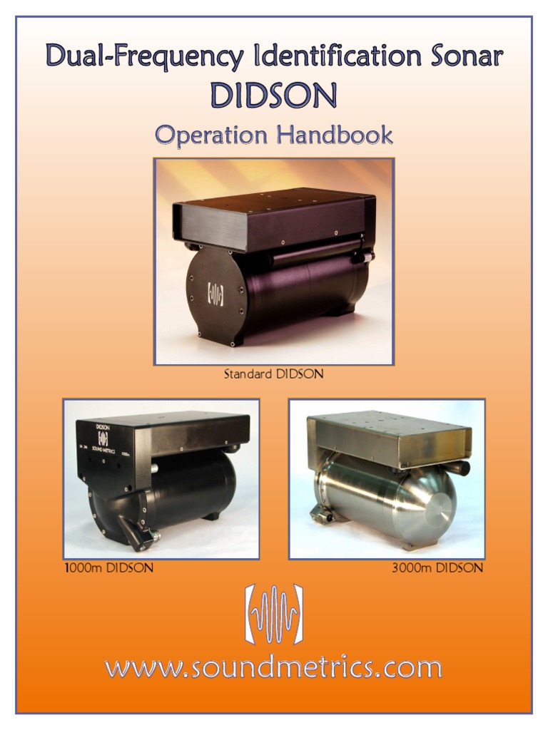 300m Didson Manual | Sonar | Ethernet