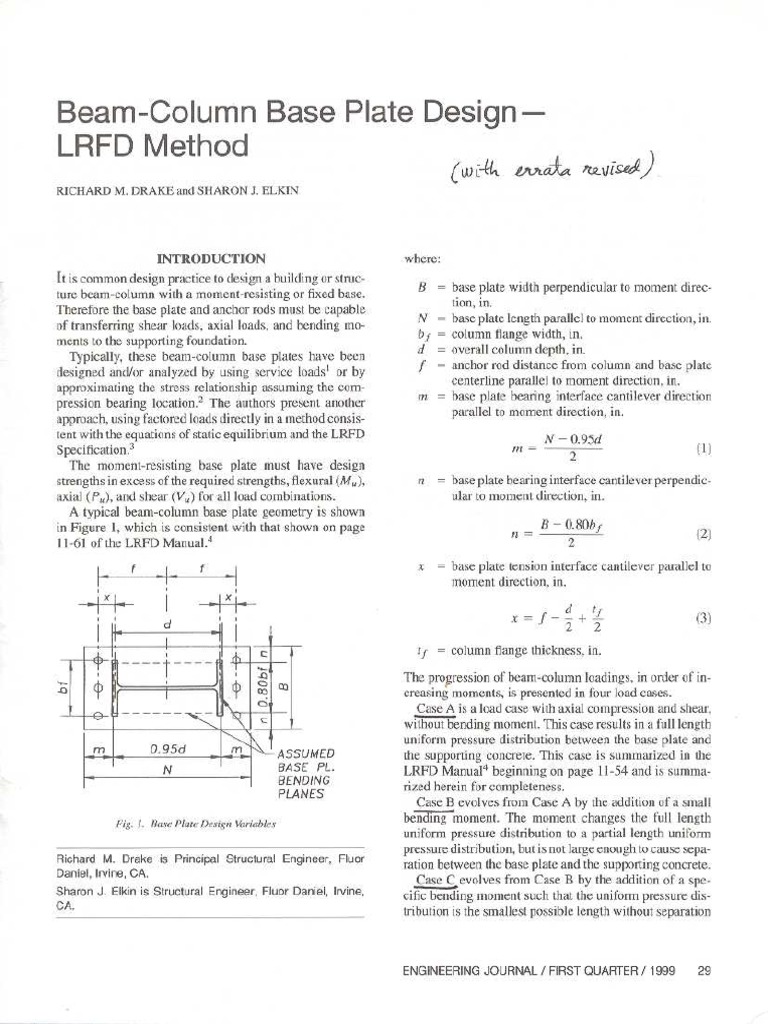 Base Plate Design | PDF | Foreign Language Studies