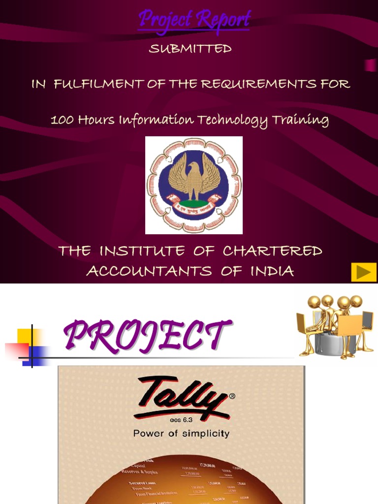 Tally Prime Project Report for Students | PDF | Voucher | Cash Flow ...