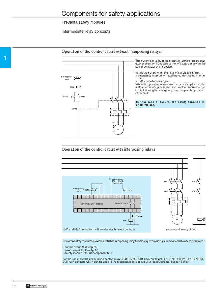 Components For Safety Applications: Preventa Safety Modules ...