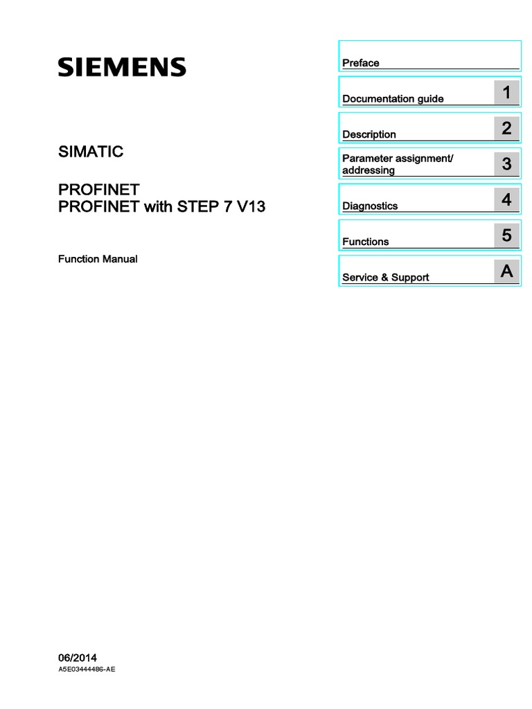 Profinet Step7 v13 Function Manual en-US en-US | PDF | Input/Output | Network Switch
