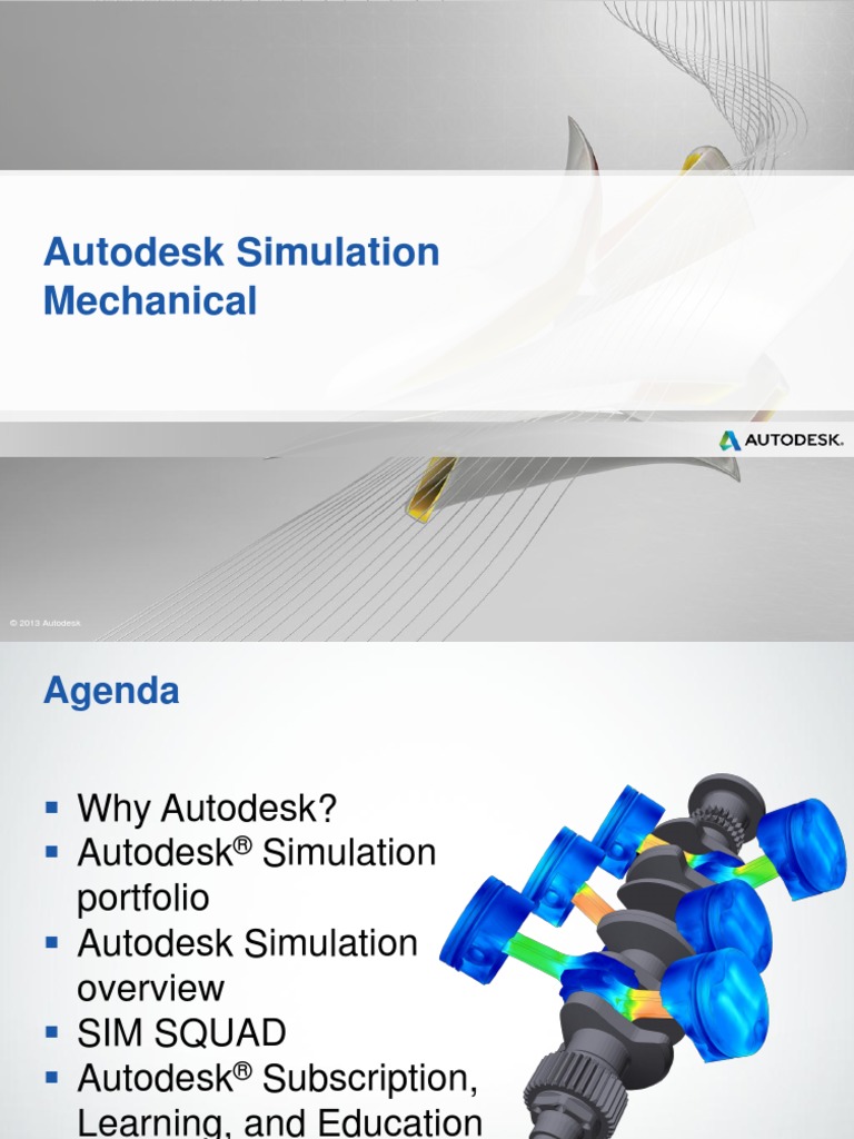 Autodesk Simulation Mechanical 2014 Sales Presentation en | PDF ...
