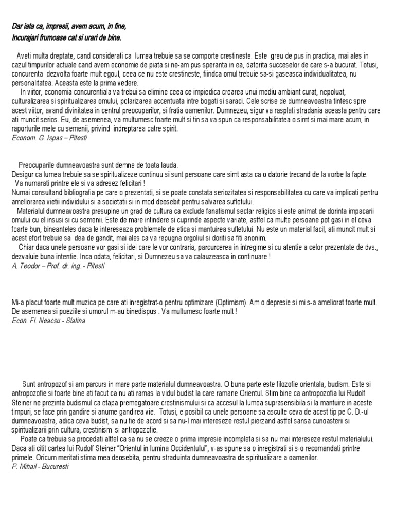 Introducere - Scris | PDF