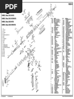 M4 Carbine Exploded View: Item Part No. Description QTY | PDF | Firearm ...