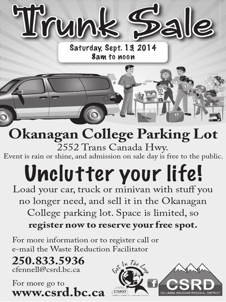 Trunk Sale Poster | PDF