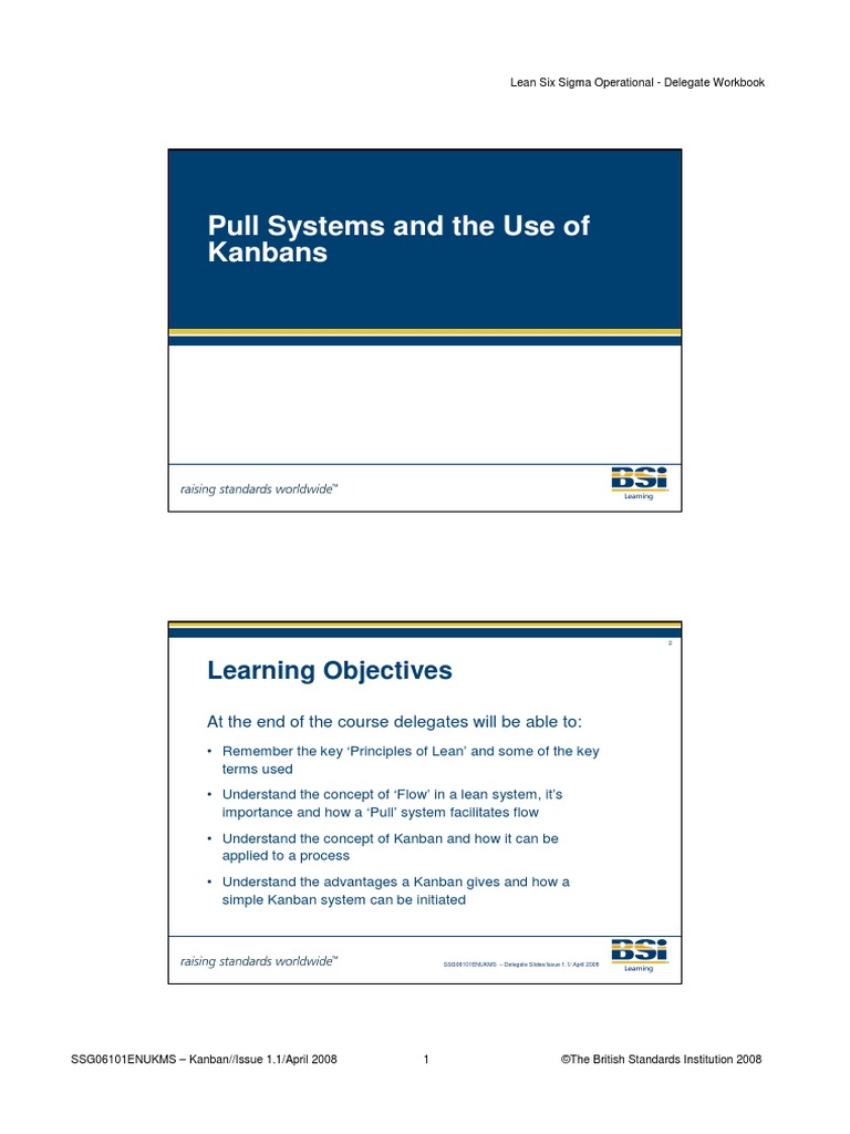 14 Kanban Process | PDF | Lean Manufacturing | Commercial Item ...