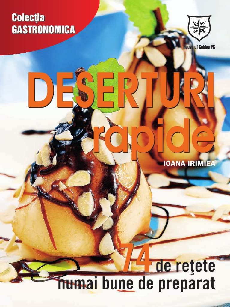 Deserturi Rapide - Ioana Irimiea | PDF