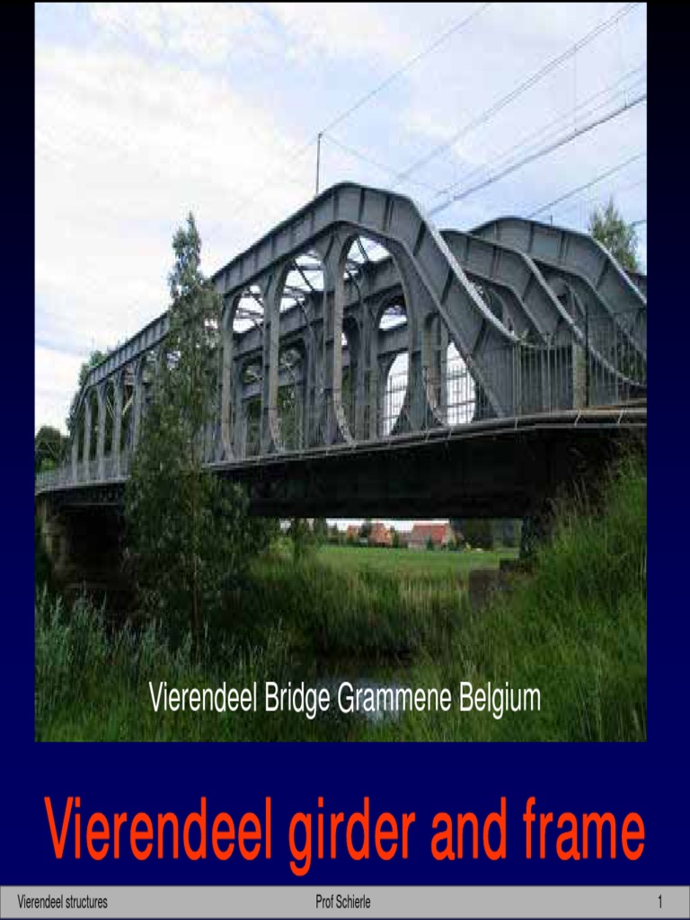 Vierendeel Beam | PDF | Truss | Bending