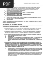 Crafting Effective MUN Opening Speeches | PDF | Further Education