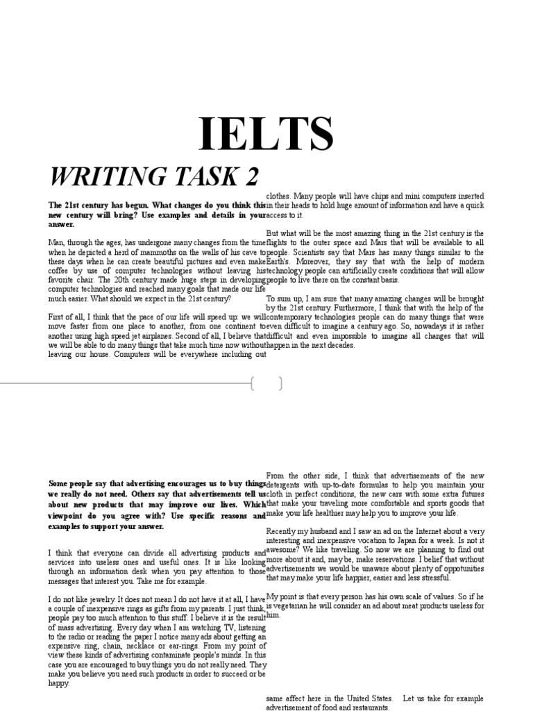 IELTS Sample Writting Task 2 | Knowledge | Apartment