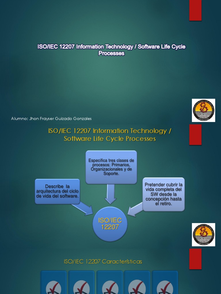 Iso 12207 | PDF | Evaluación del ciclo de vida | Software