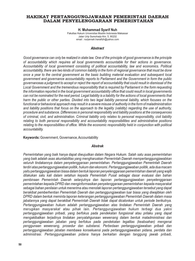 Local Government Accountability Guide | PDF