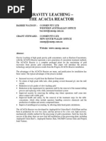 Gold Extraction via Vat Leaching Process | PDF | Cyanide | Lead
