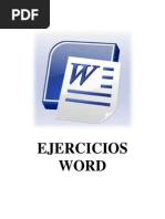 Ejercicios Completo Curso de Word Con Ejercicios Practicos | PDF | Microsoft Word | Economía social