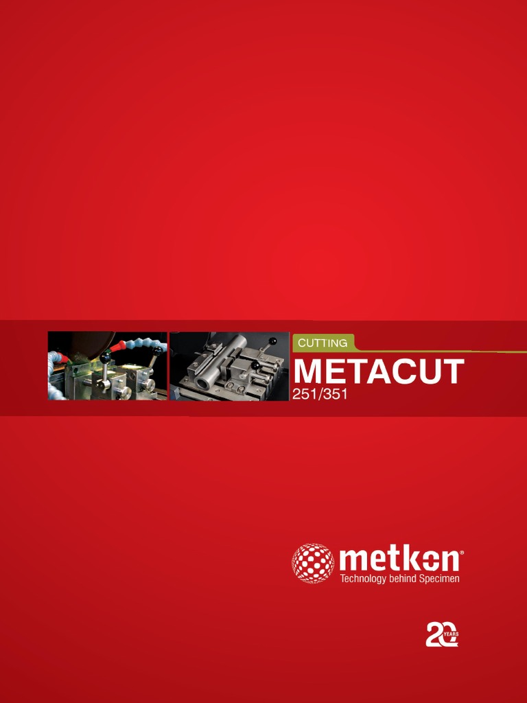 Metkon - Metacut 251 - 351 PDF | PDF | Industries | Manufactured Goods